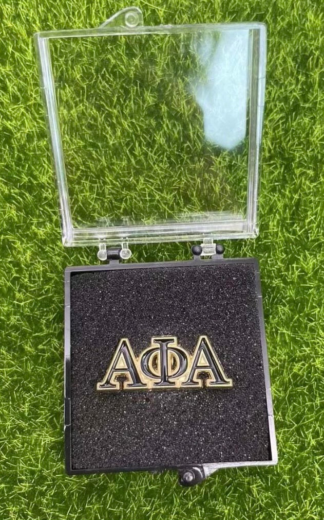 Alpha Phi Alpha Black and Gold Lapel Pin – iWW Distributions